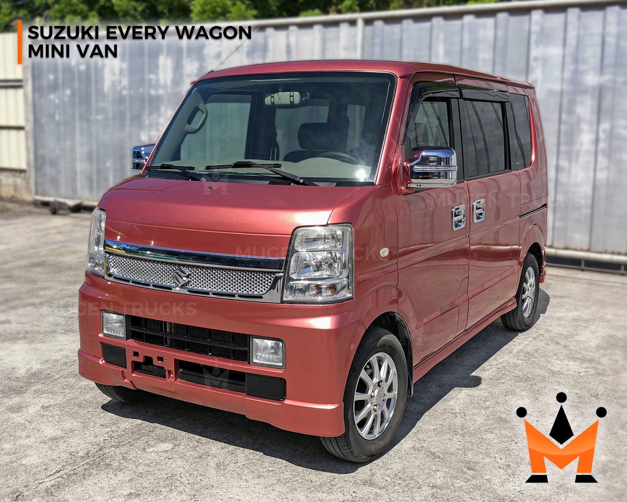 Suzuki Every Wagon DA64 Minivan (Power Sliding Door) – MUGEN TRUCKS